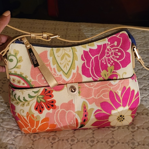 Spartina 449 | Bags | Spartina 449carson Cottage Dixie Linen Hobo | Poshmark